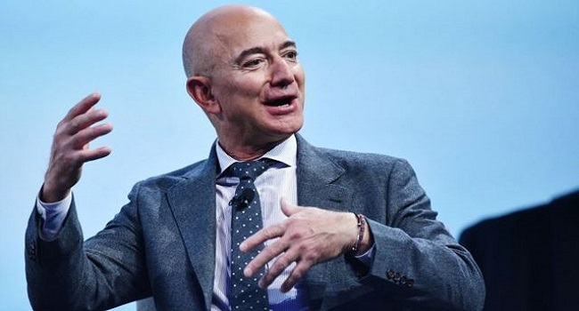 Jeff Bezos: I’ll give away majority of my $124bn fortune