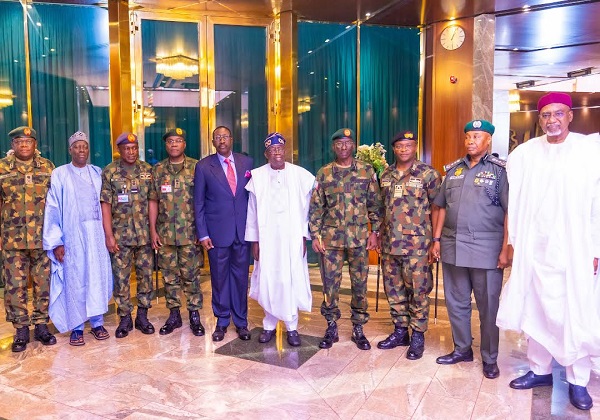 Tinubu gives directives to security chiefs