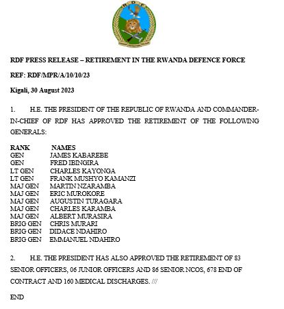 Gabon coup: Cameroon, Rwanda reshuffle military hierarchy