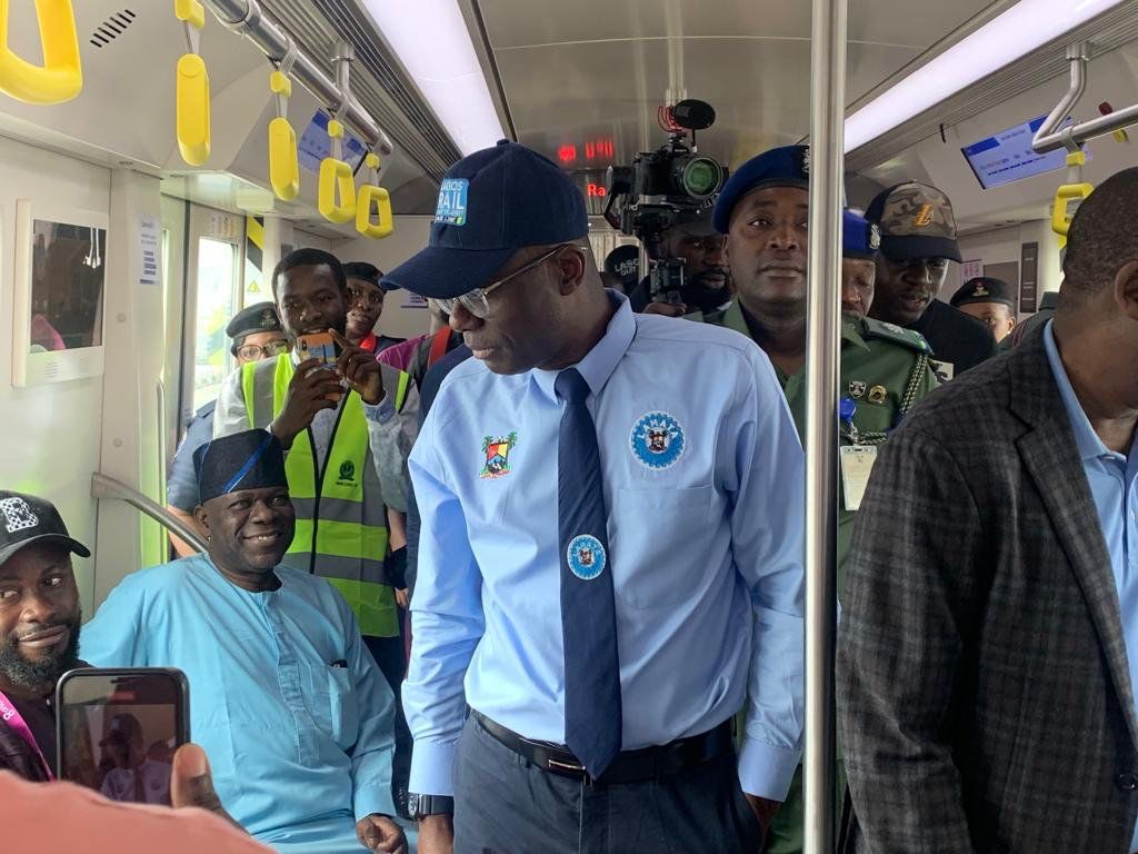 Lagos Blue Line Rail begins commercial operations