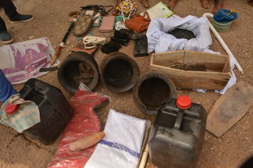 Police arrest 2 pastors, 5 others with human parts in Ogun
