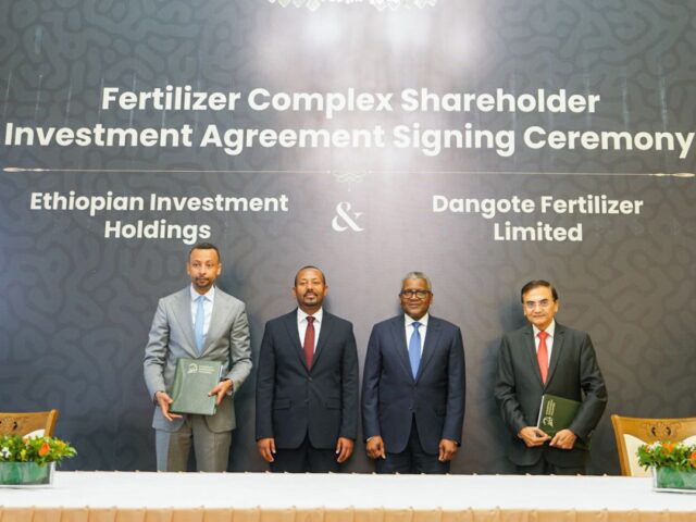 Dangote, Ethiopia sign agreement to build $2.5bn fertiliser plant - TheStar