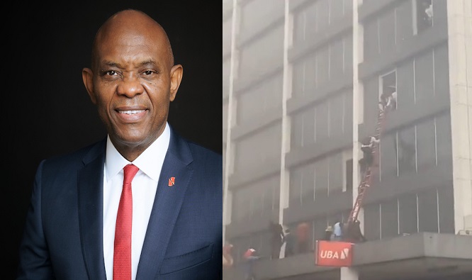 ‘I’m shattered’: Elumelu mourns UBA staff killed in Afriland building fire outbreak - TheStar