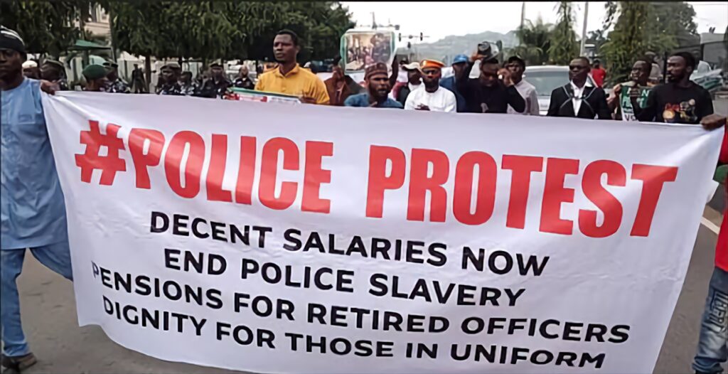 Retired police officers to resume nationwide protest over pensions ...