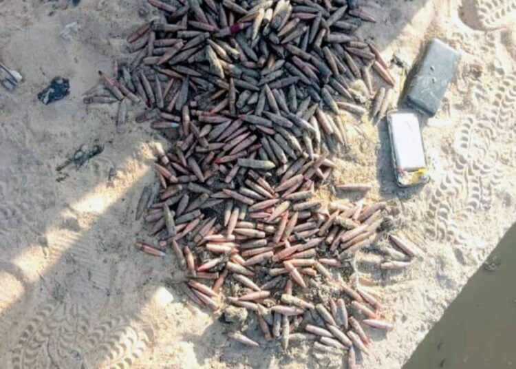 Troops discover hidden ammunition in Maiduguri drainage - TheStar